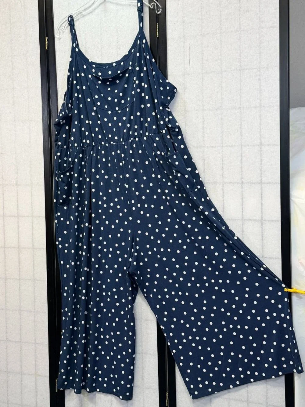 LuLaRoe | Pants & Jumpsuits | Lularoe Leola Cami Strap Wide Leg ...